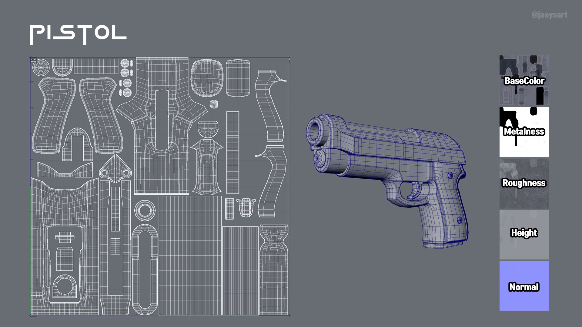3D Stylized Guns - TurboSquid 2329731