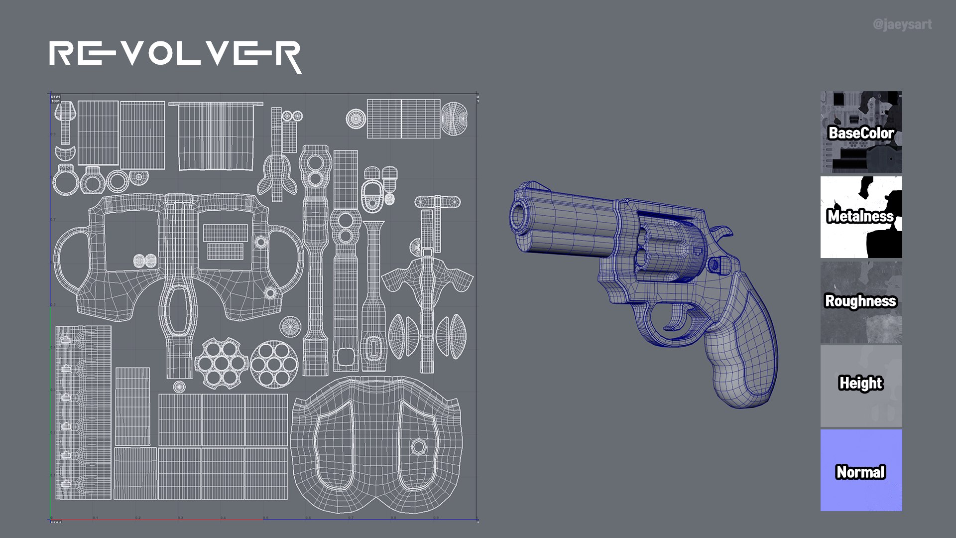 3D Stylized Guns - TurboSquid 2329731