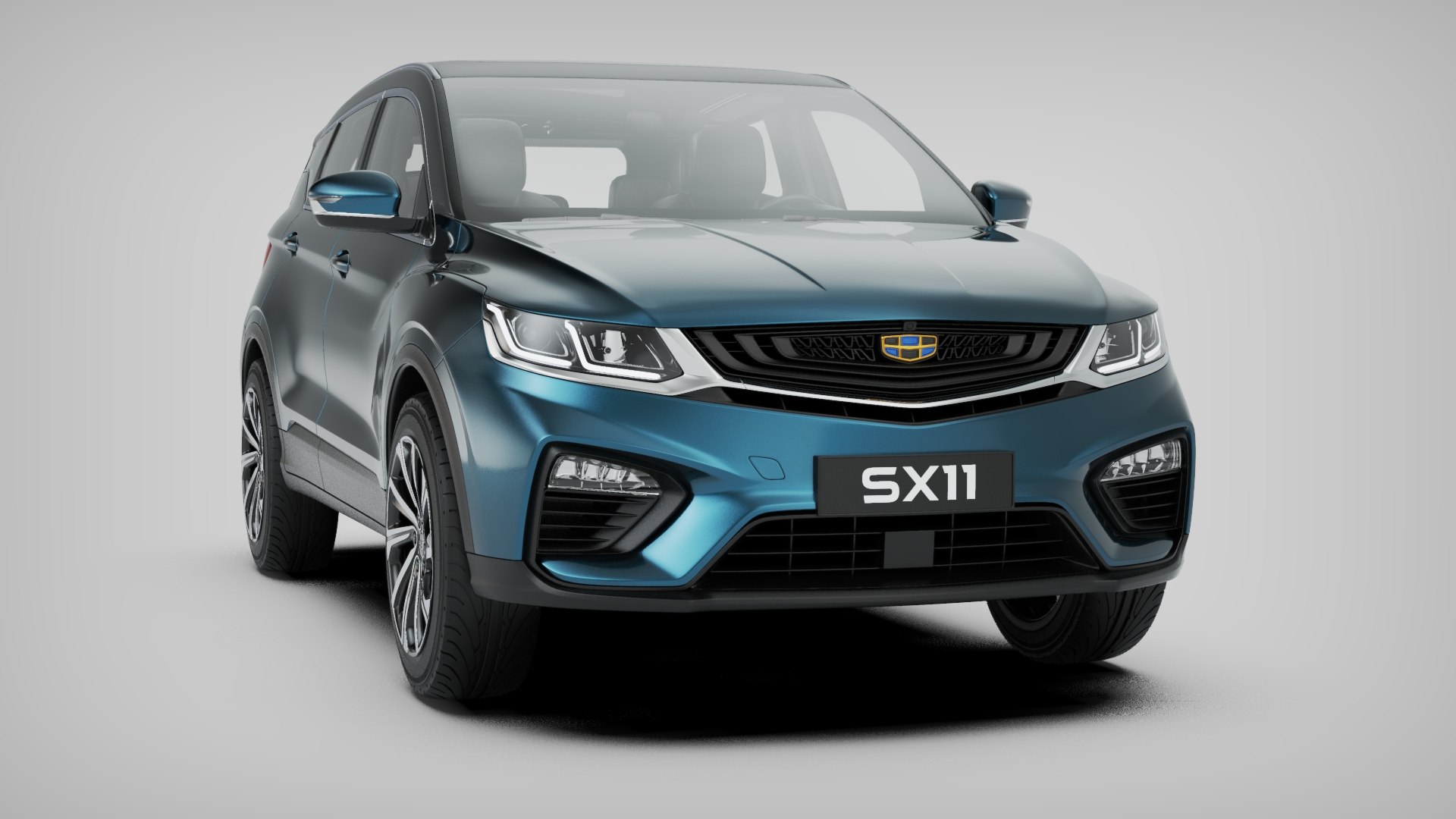 Geely Sx11 Model - TurboSquid 1472162