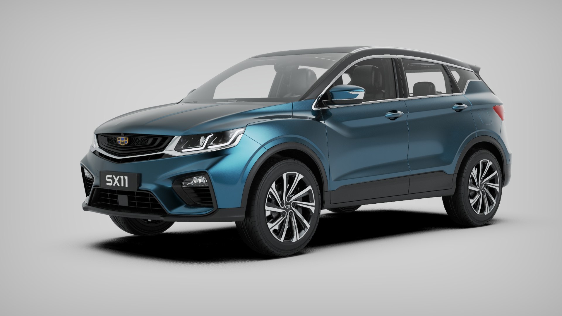 Geely Sx11 Model - TurboSquid 1472162
