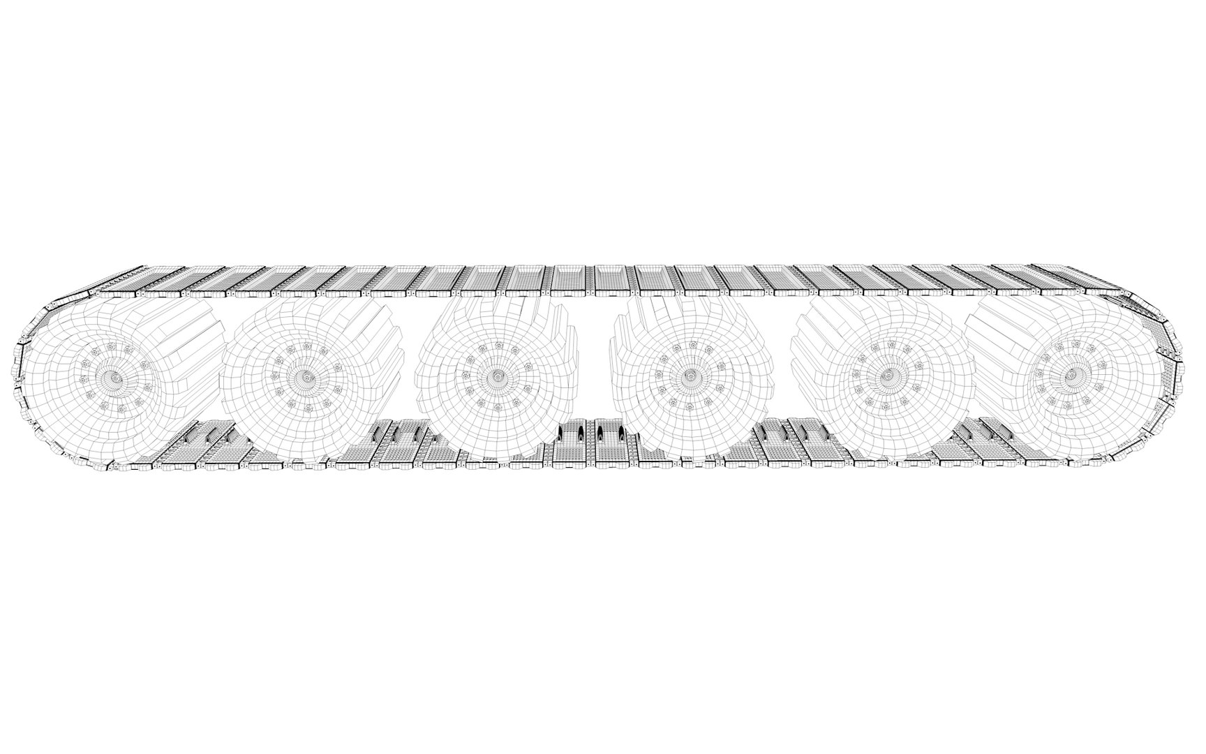 Tank Wheels 3D Model - TurboSquid 1382634