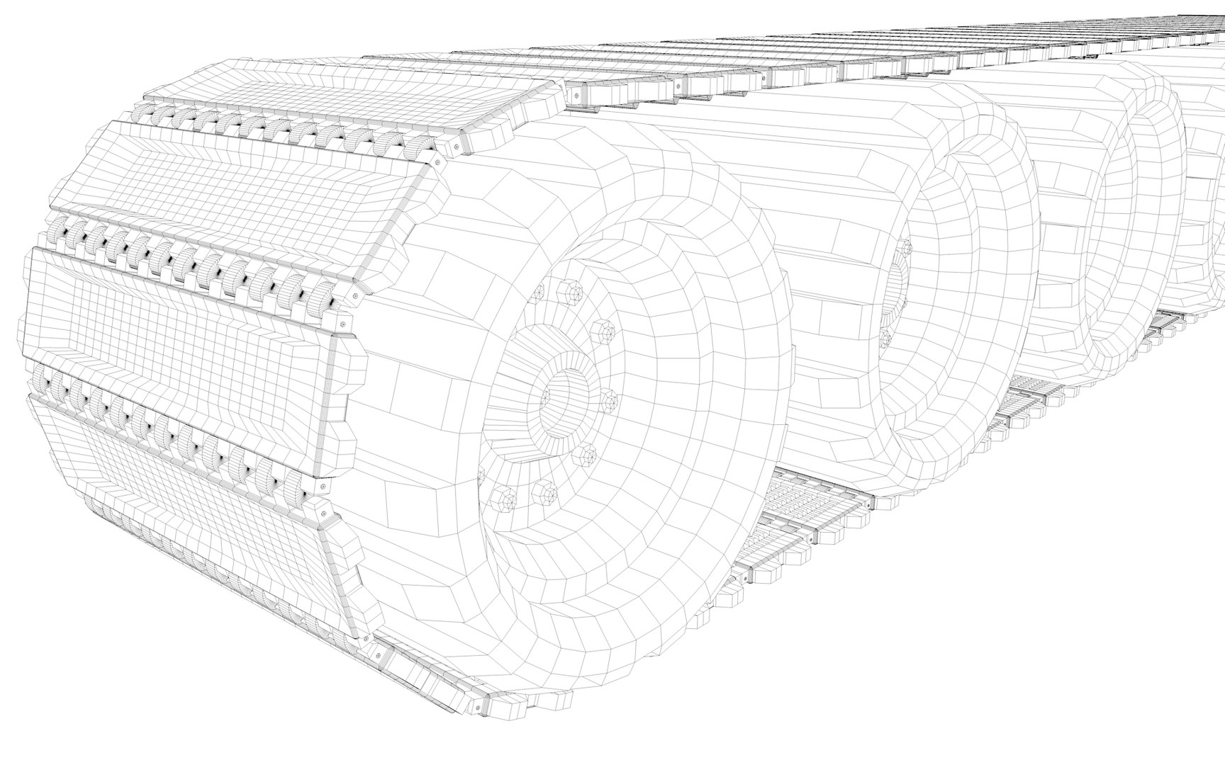 Tank Wheels 3D Model - TurboSquid 1382634
