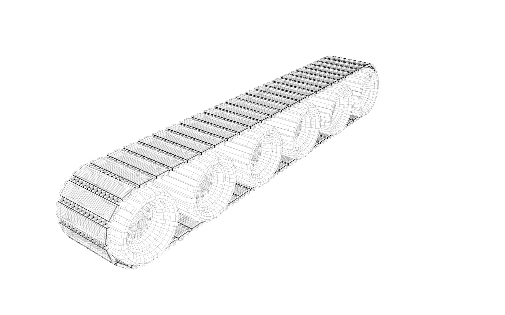 Tank Wheels 3D Model - TurboSquid 1382634