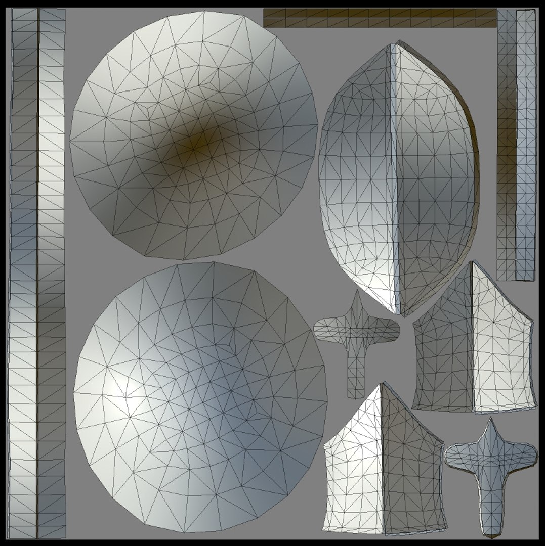 Ue4 Unity Metallic 3D Model - TurboSquid 1315369