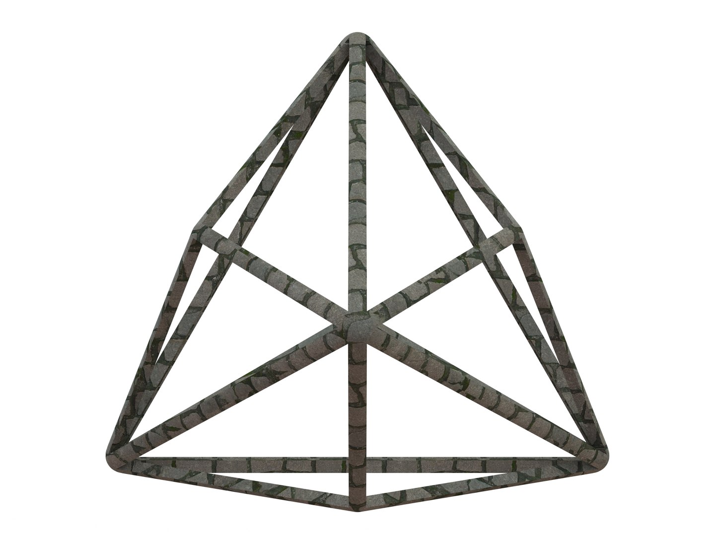 Wireframe Shape Triakis Tetrahedron 3D model - TurboSquid 2169463