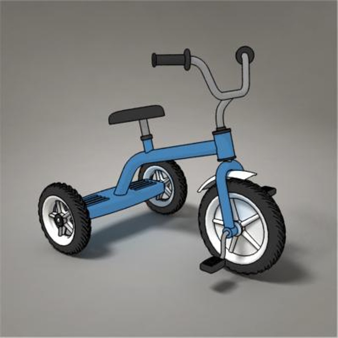 3ds Max Tricycle Toon