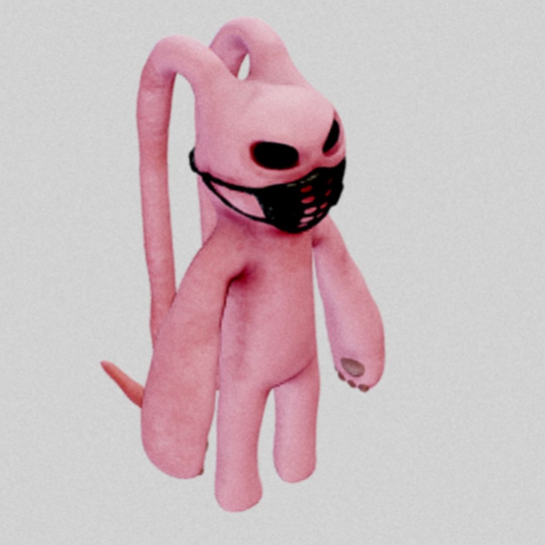 Bunny Pink Character 3D Model - TurboSquid 1525983