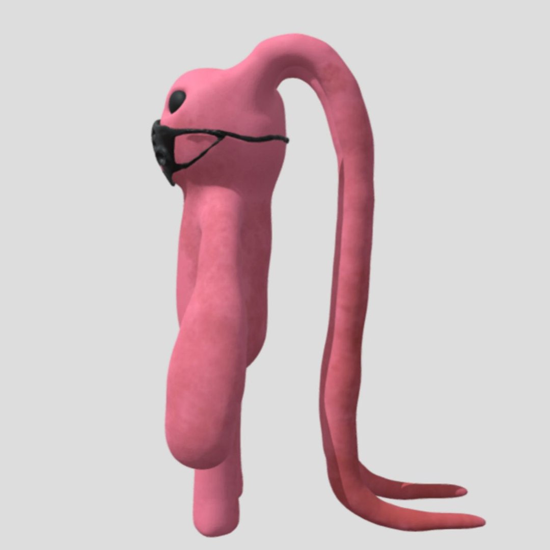 Bunny Pink Character 3D Model - TurboSquid 1525983