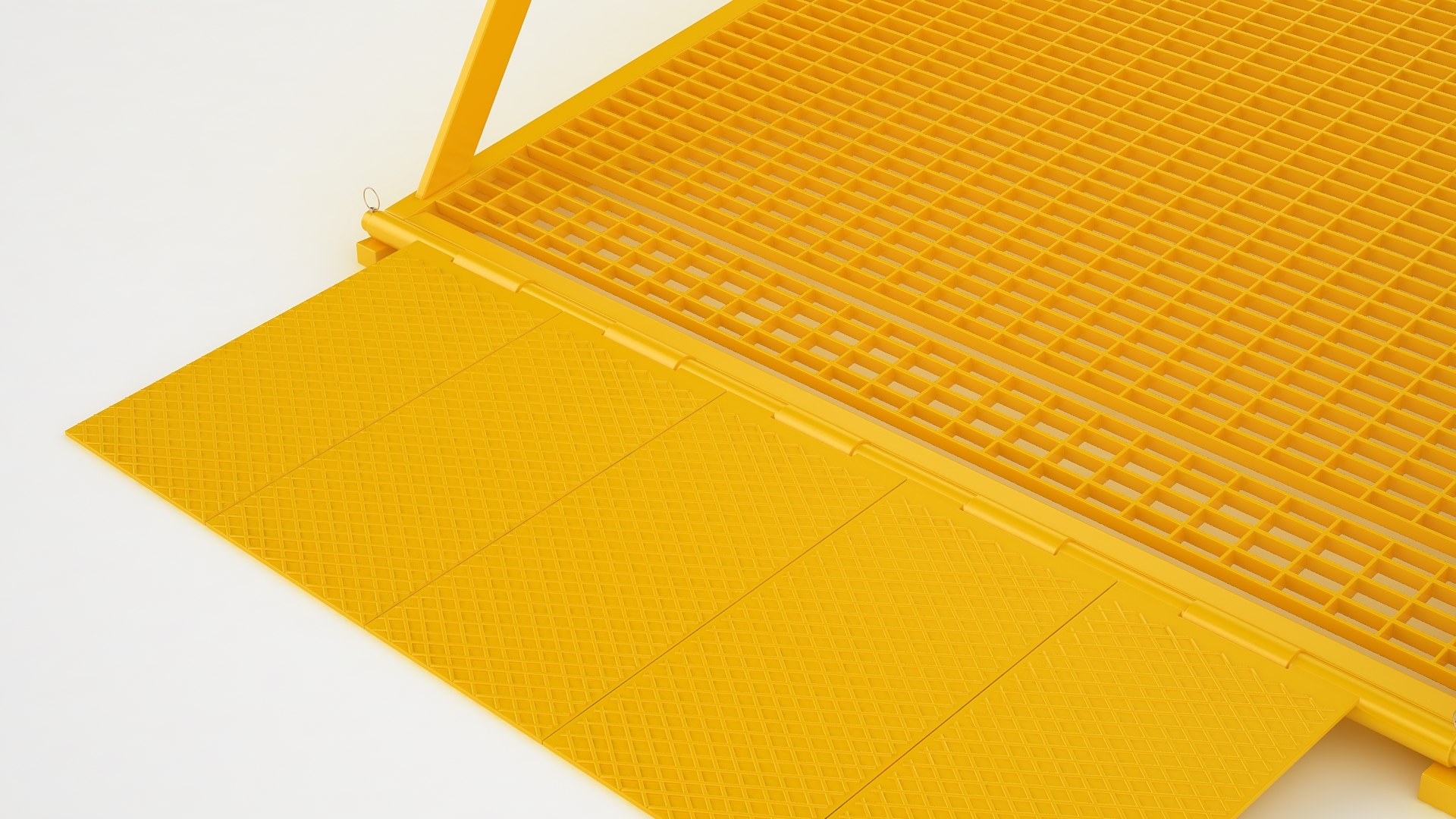 Used Portable Loading Ramp 03 3D Model - TurboSquid 1839333