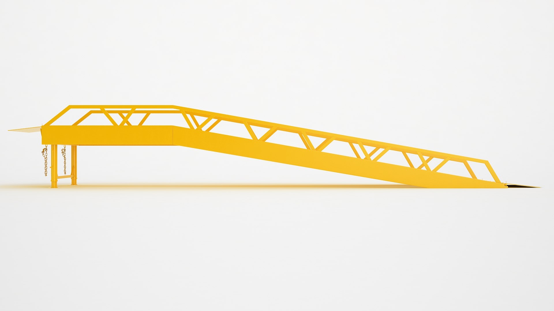 Used Portable Loading Ramp 03 3D Model - TurboSquid 1839333