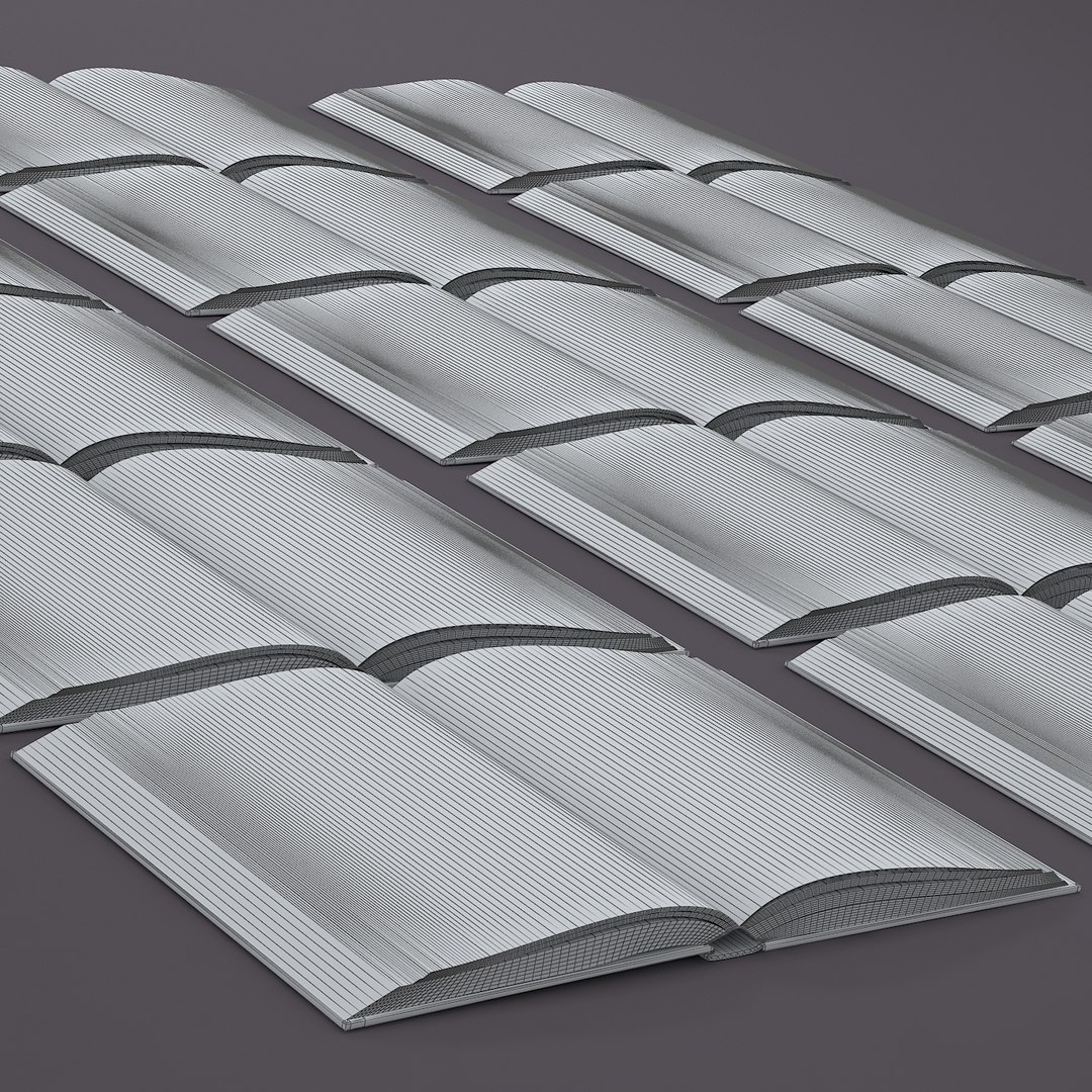 Open Book 3d Model