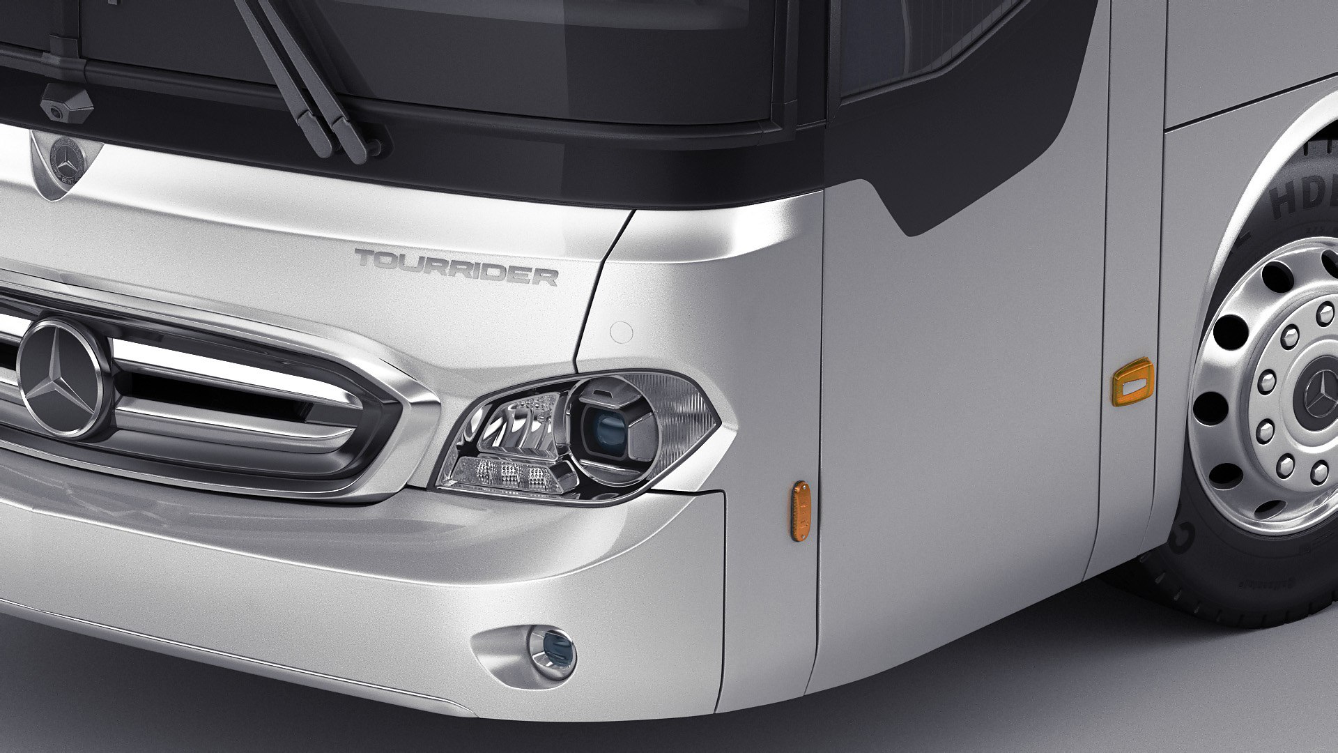 3D Mercedes Tourrider Premium - TurboSquid 2006113