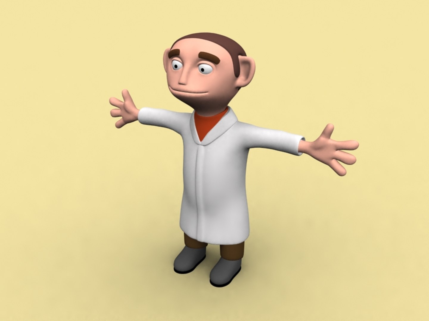 3d model cool doctor