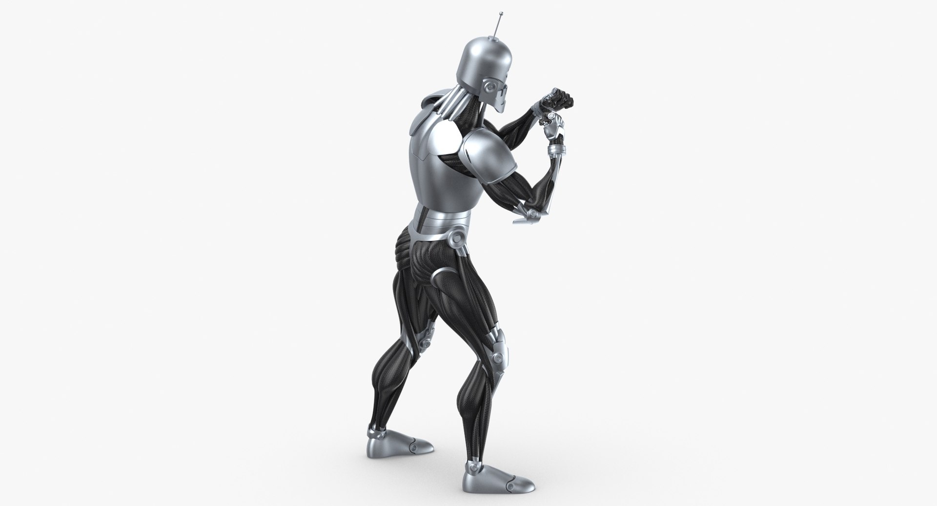 3D Model Robot 02 Fighting - TurboSquid 1517292