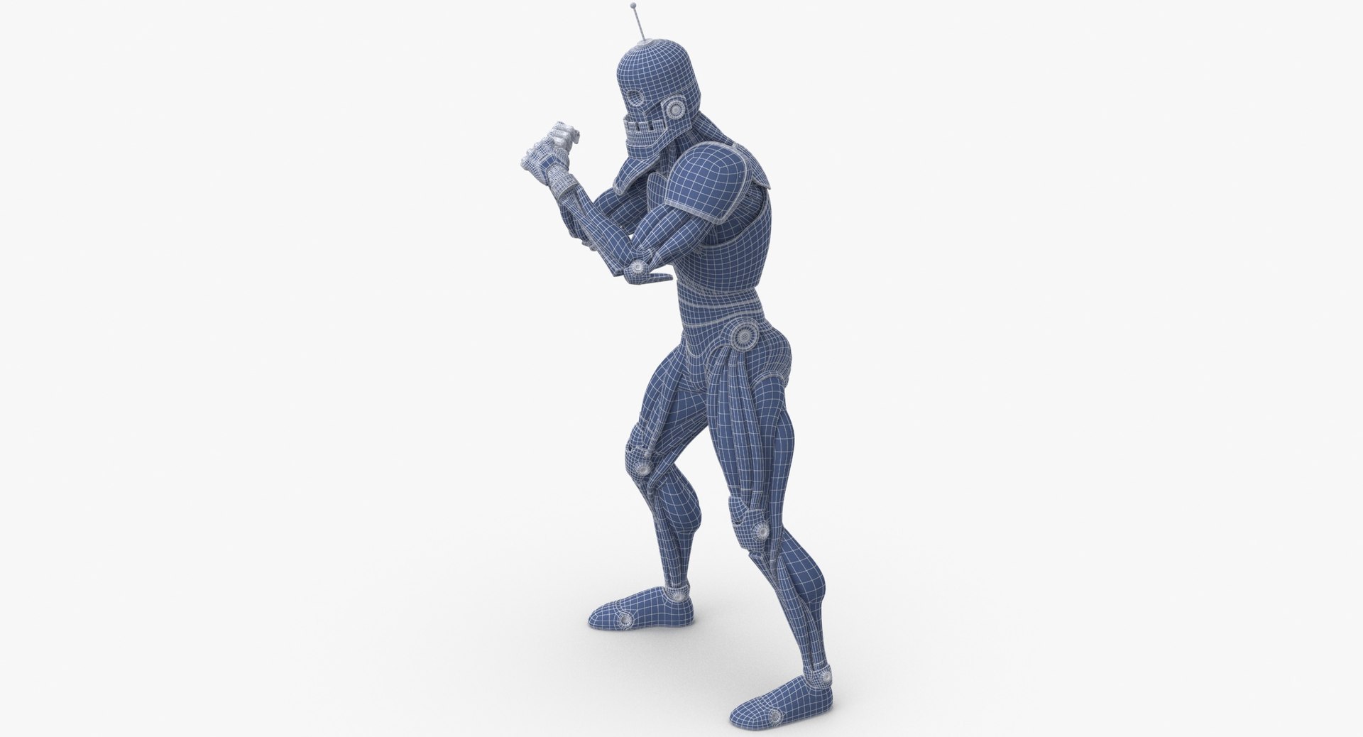 3D model robot 02 fighting - TurboSquid 1517292