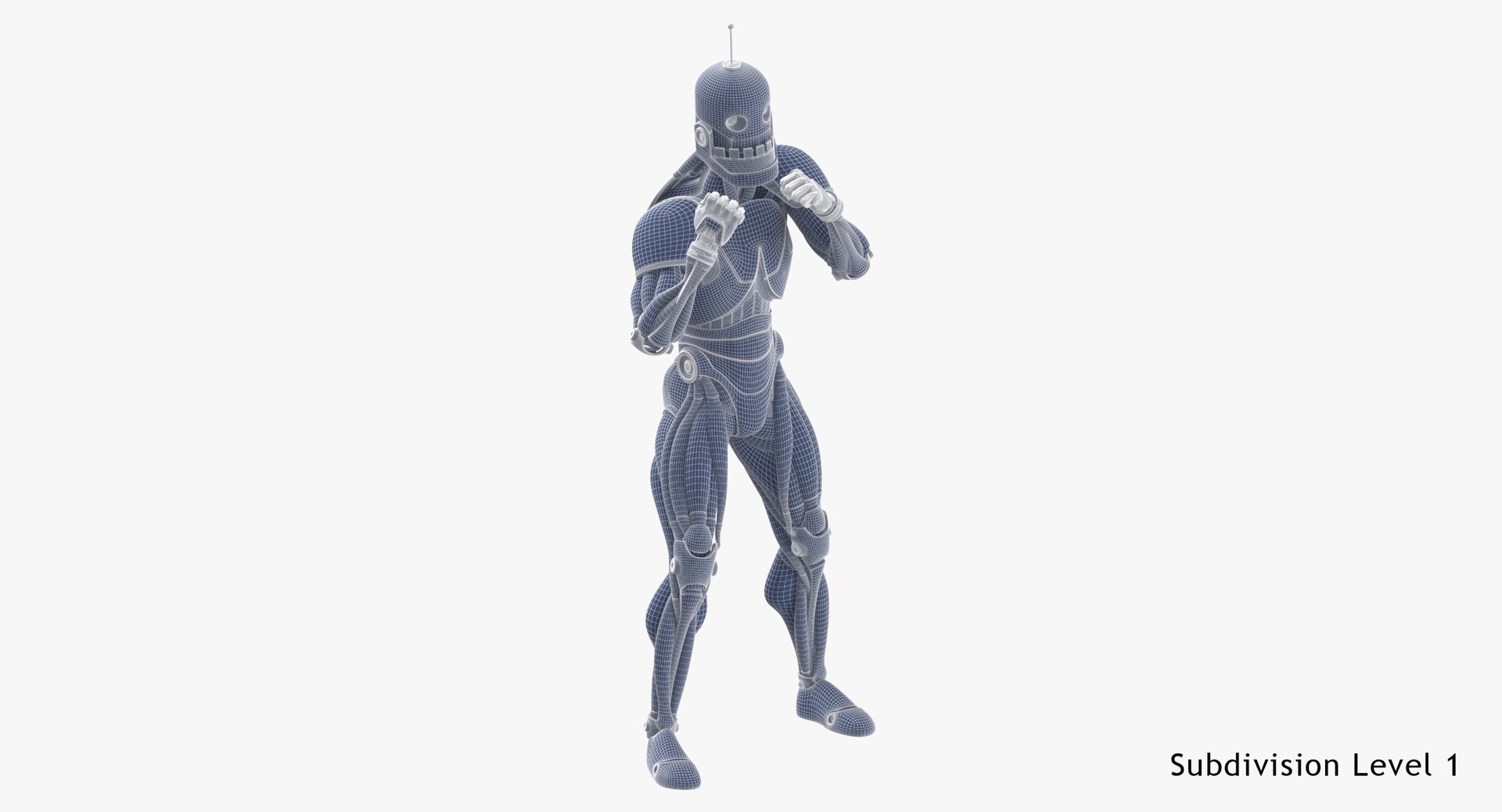 3D model robot 02 fighting - TurboSquid 1517292