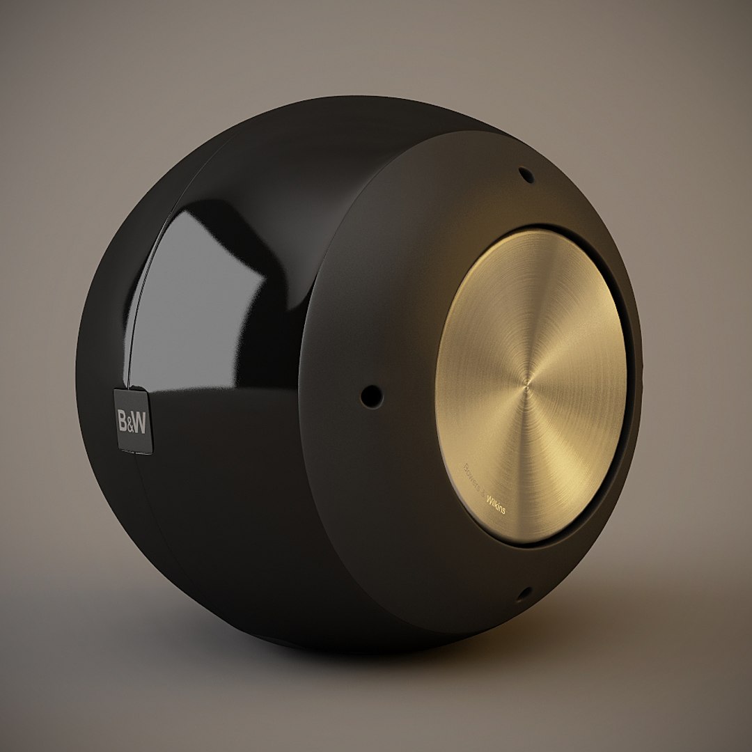3ds max bowers wilkins subwoofer pv1
