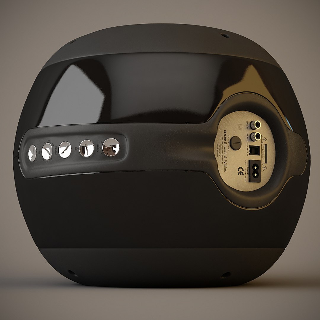 3ds max bowers wilkins subwoofer pv1