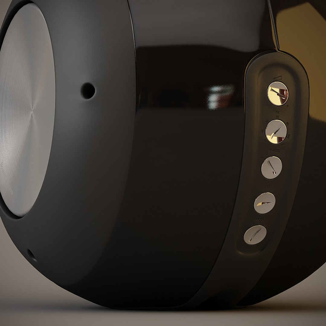 3ds max bowers wilkins subwoofer pv1