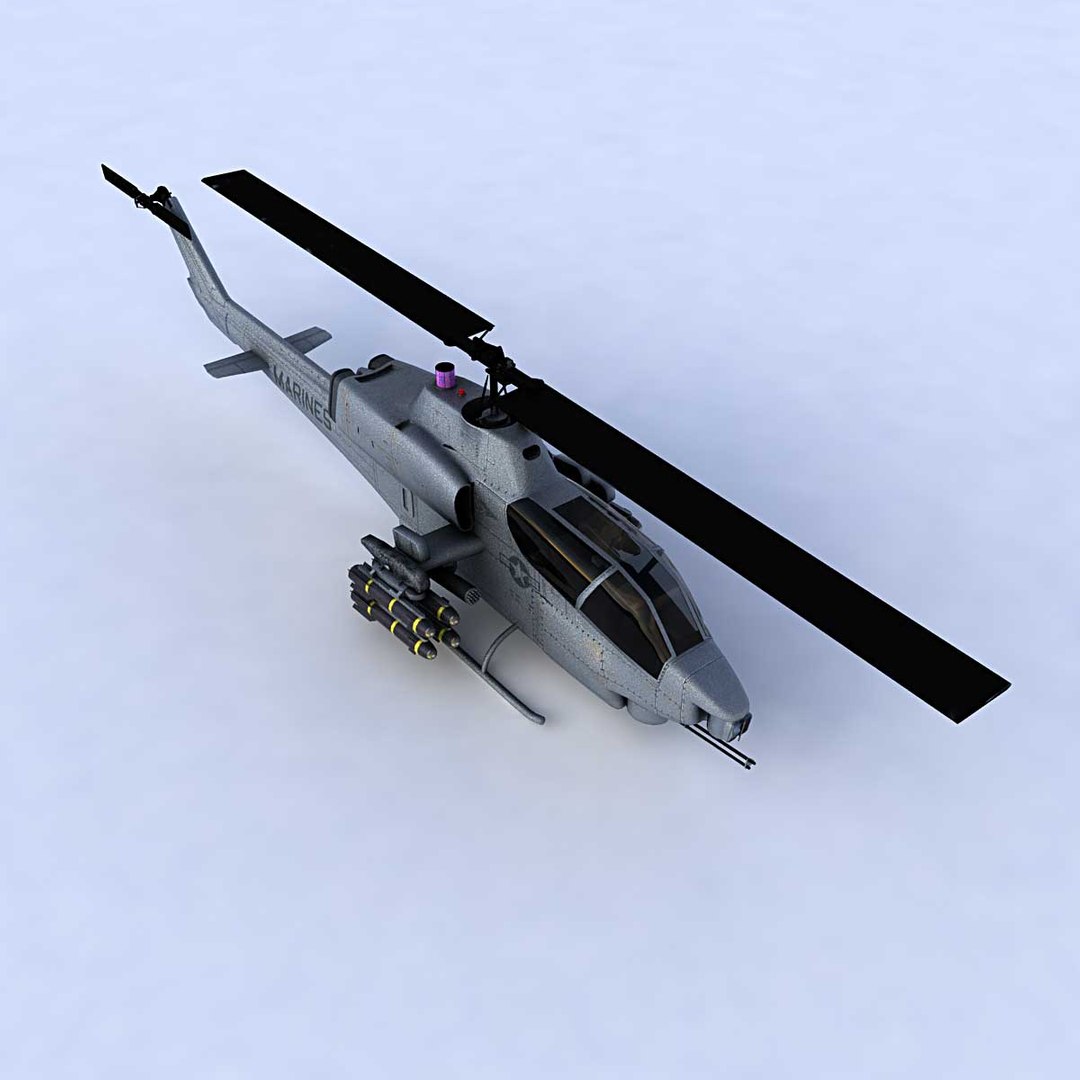 3d model - helicopter