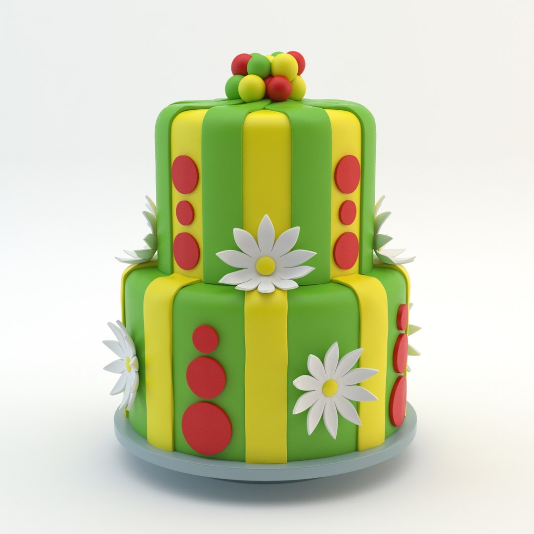 3d Cake Model