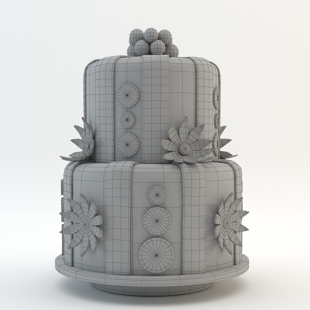 3d Cake Model