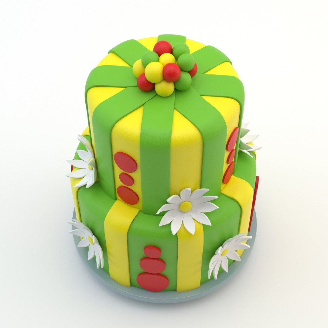 3d Cake Model