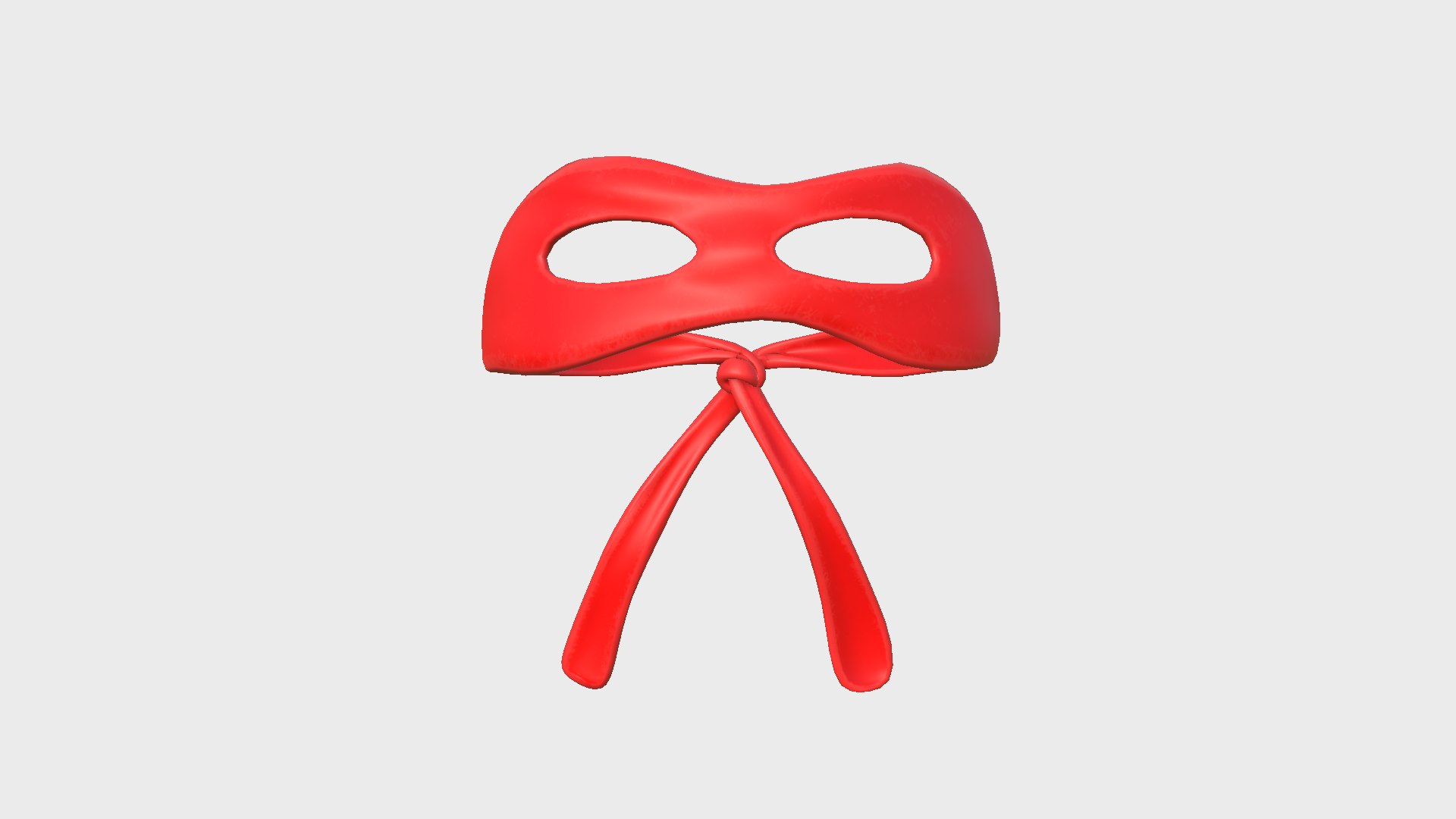 Turtle Ninja Mask 07 Red Cartoon - Bandana Character Design Model ...