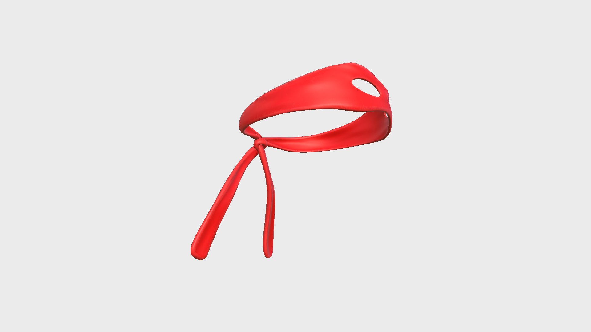 Turtle Ninja Mask 07 Red Cartoon - Bandana Character Design Model ...