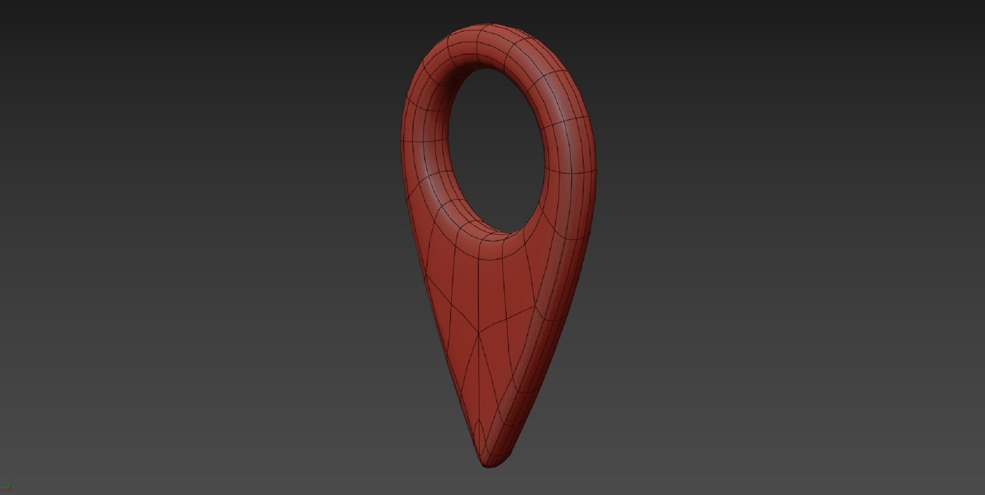 3D Red Map Pin - TurboSquid 1845849