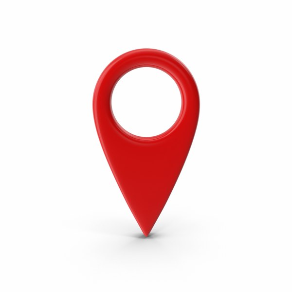 3D Red Map Pin - TurboSquid 1845849