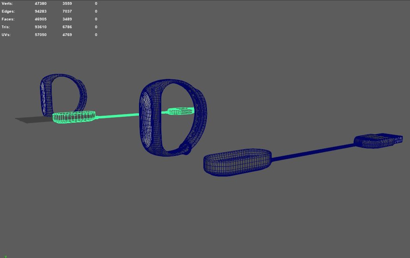 3D Mi Band - TurboSquid 1582376