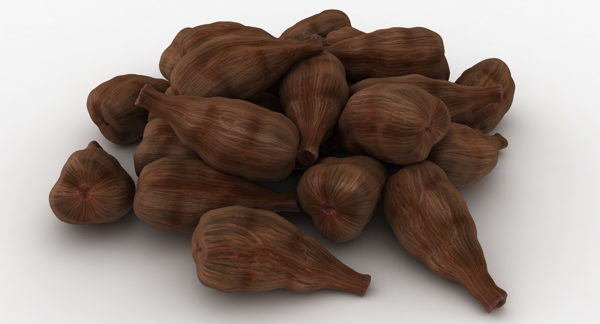 Cardamom Pose 2 Black 3d Model