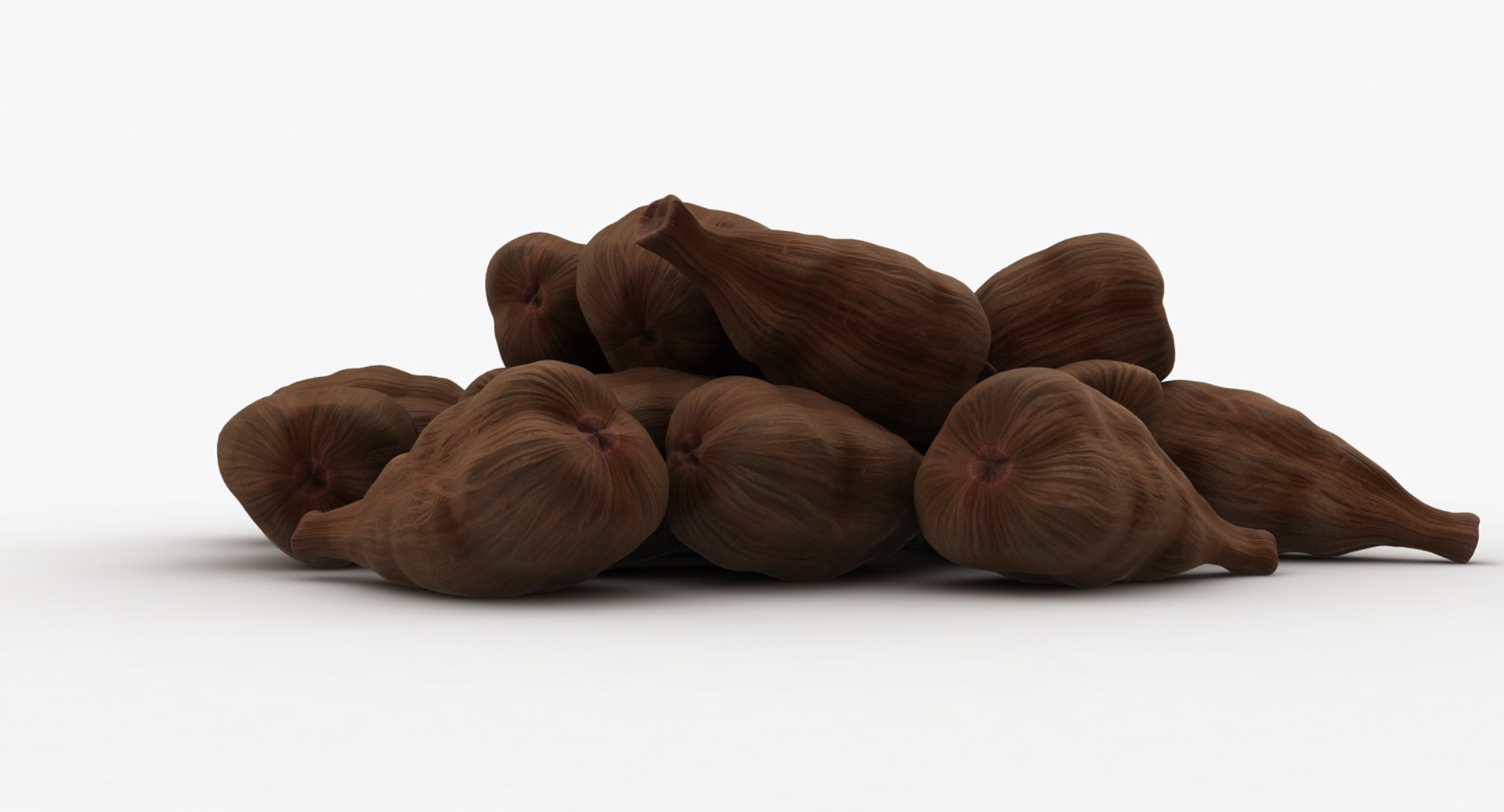 Cardamom Pose 2 Black 3d Model