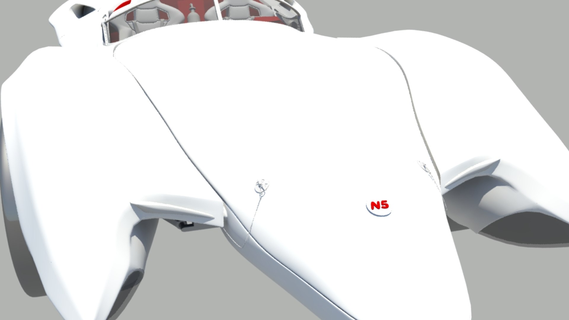 Speedracer Car 3d Model