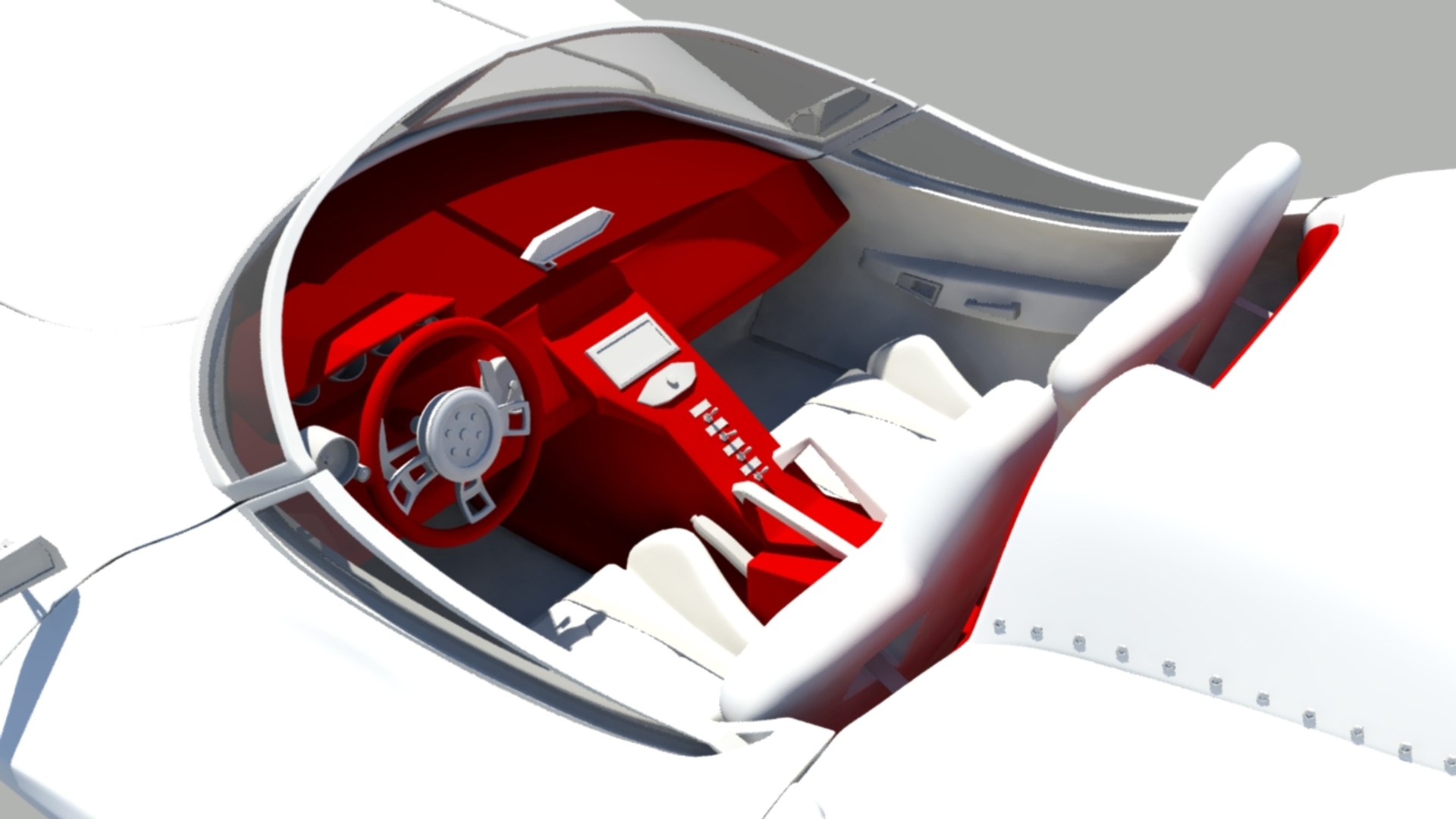 Speedracer Car 3d Model