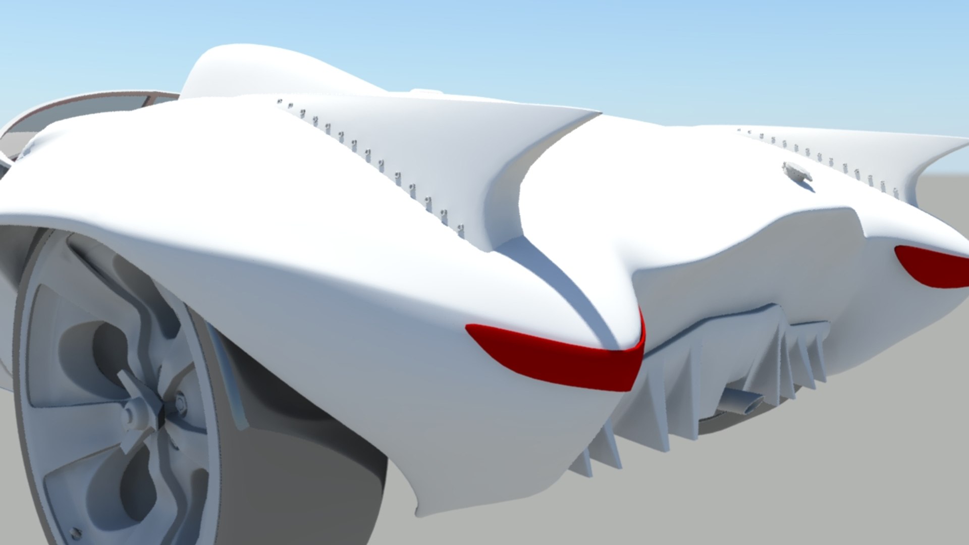 Speedracer Car 3d Model