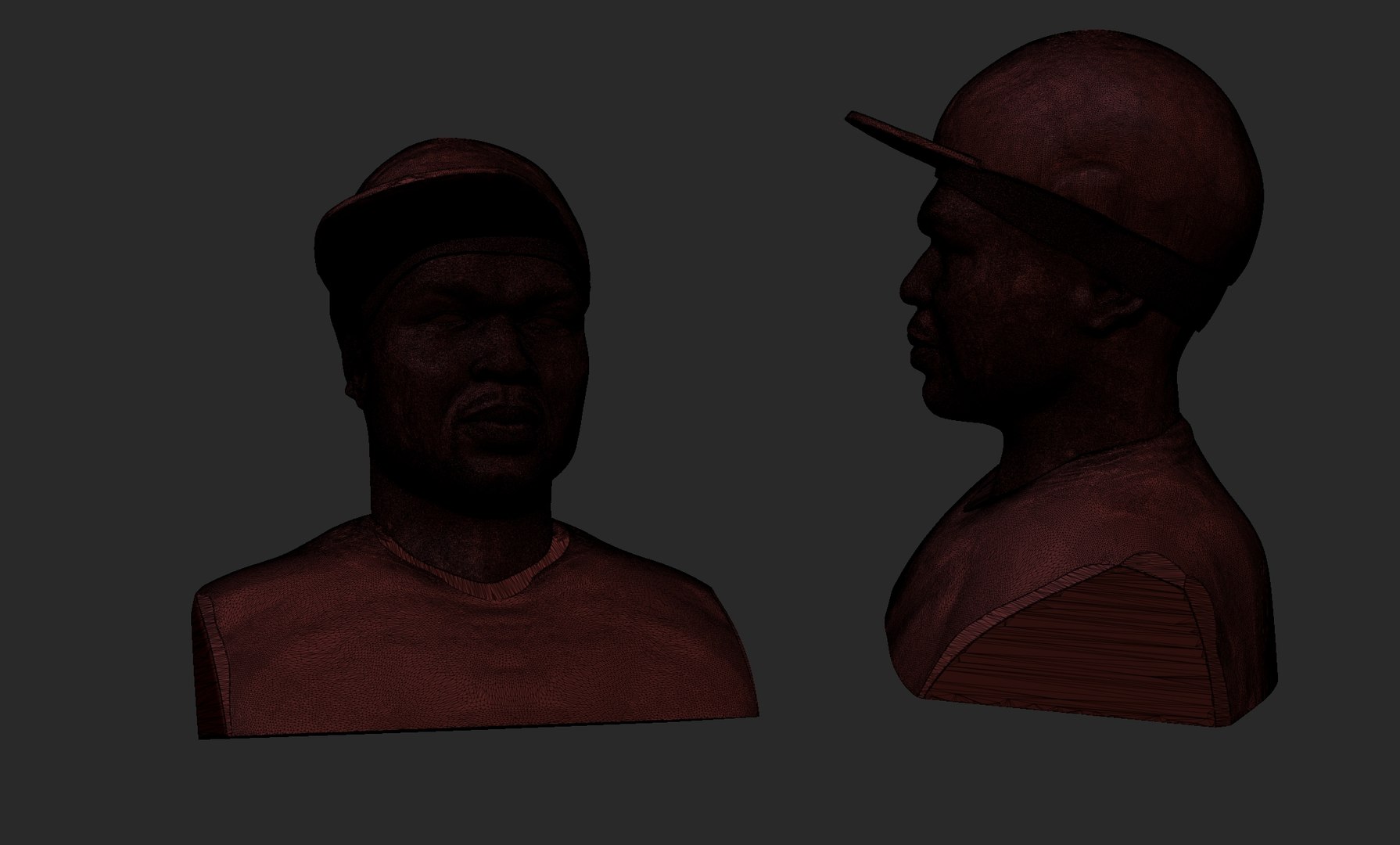 3D 50 Cent Model - TurboSquid 2139647