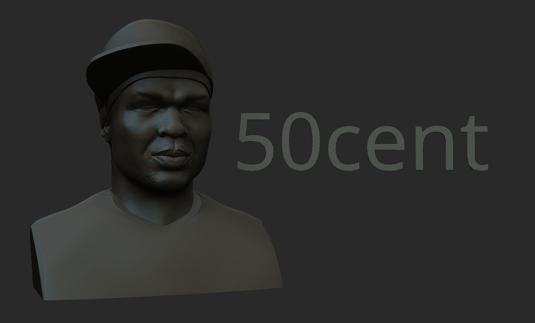 3D 50 Cent Model - TurboSquid 2139647