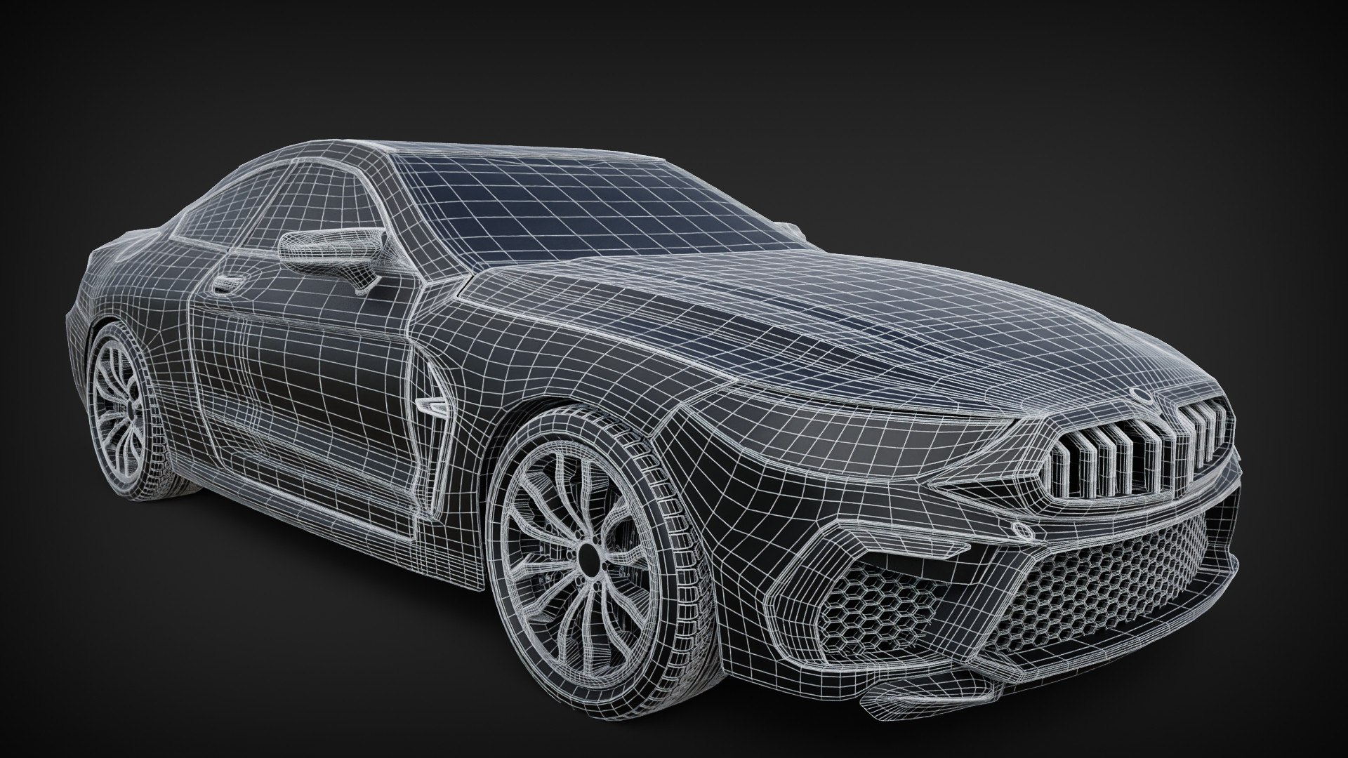 BMW M8 Competition 3D model - TurboSquid 2087793