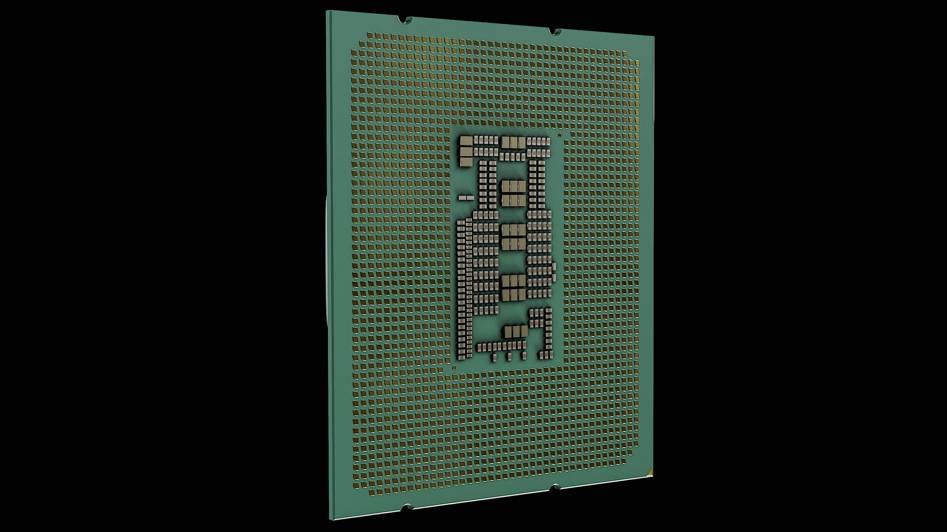 CPU Intel Core CPU LGA1700 PBR 3D Model - TurboSquid 2150819