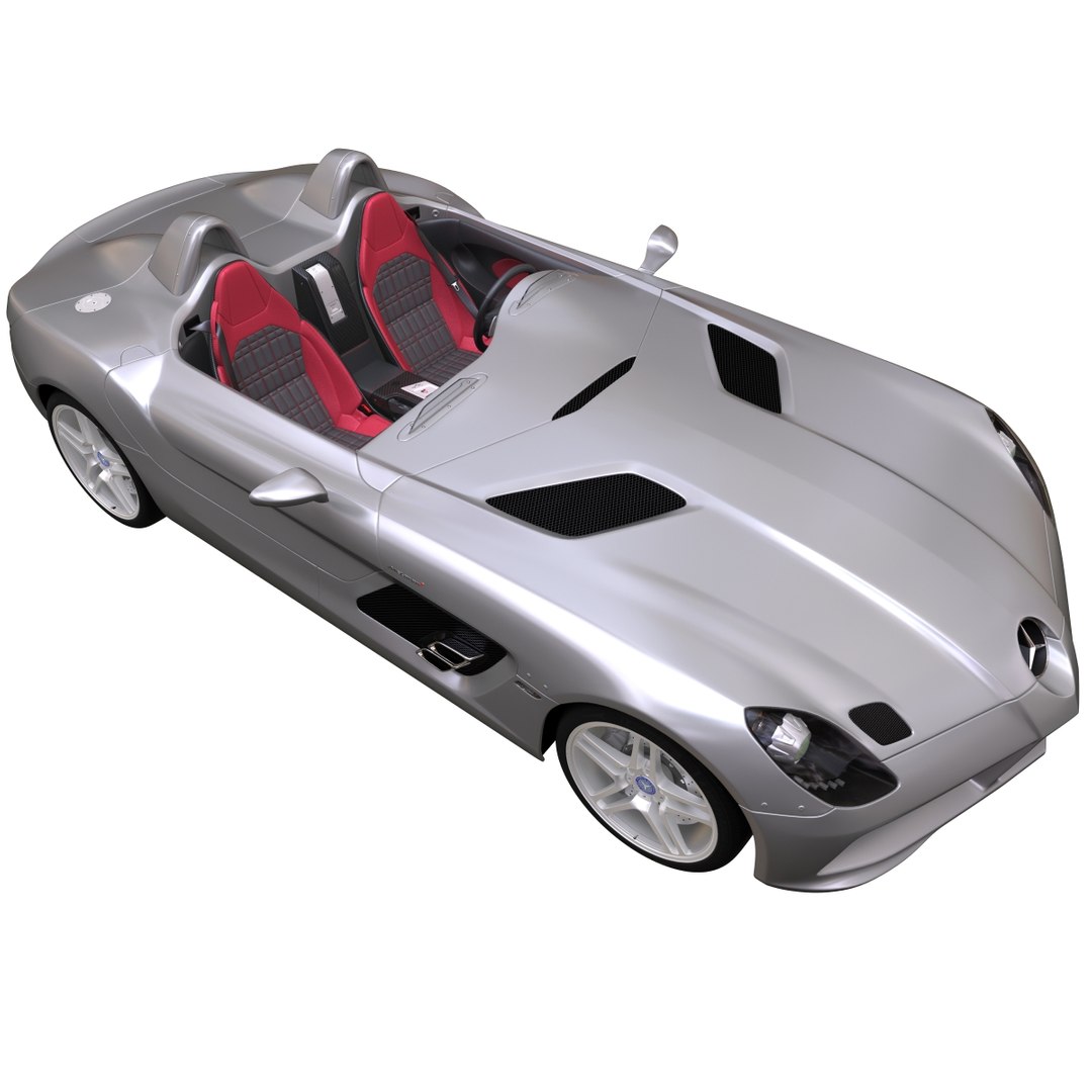 3d mercedes stirling moss model
