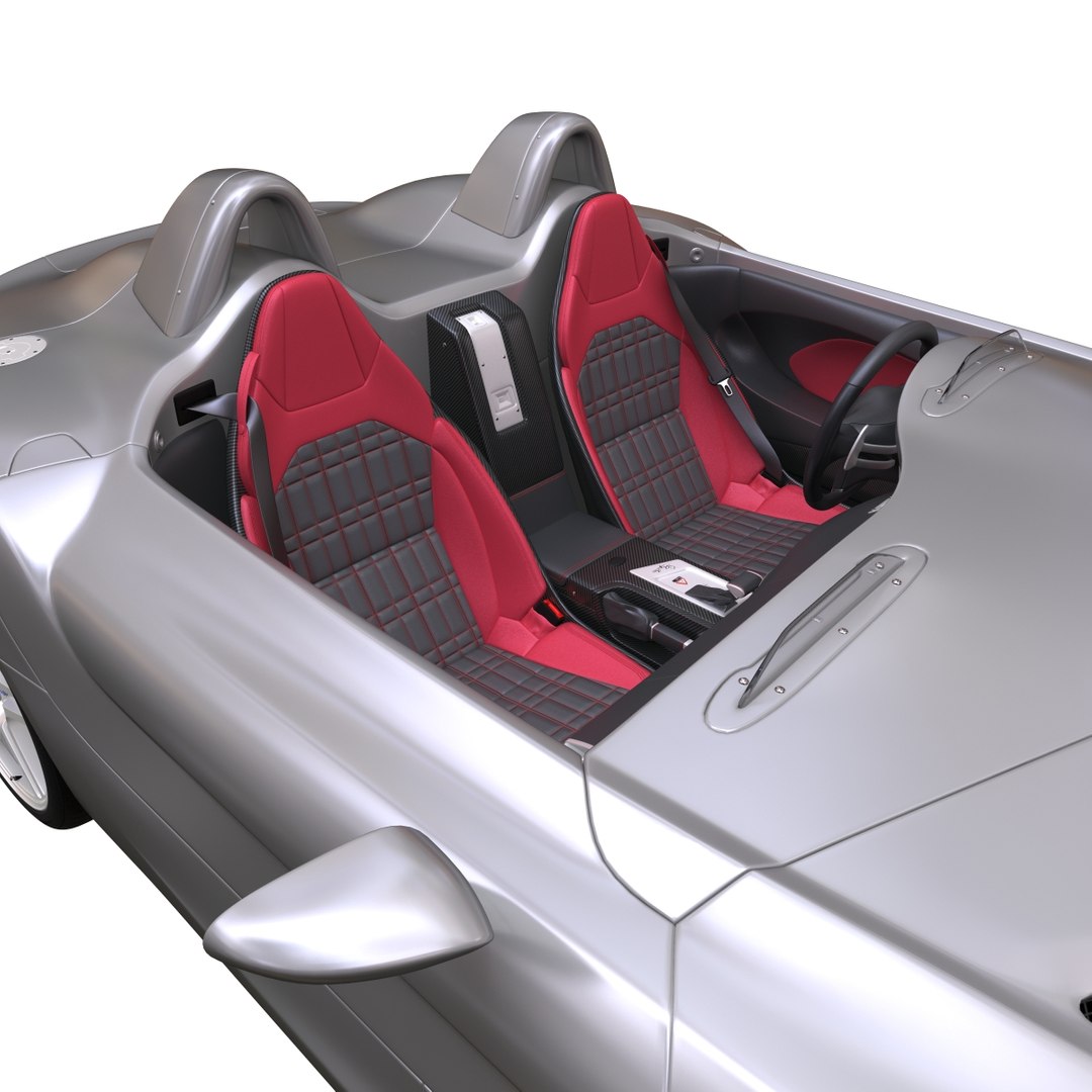 3d mercedes stirling moss model