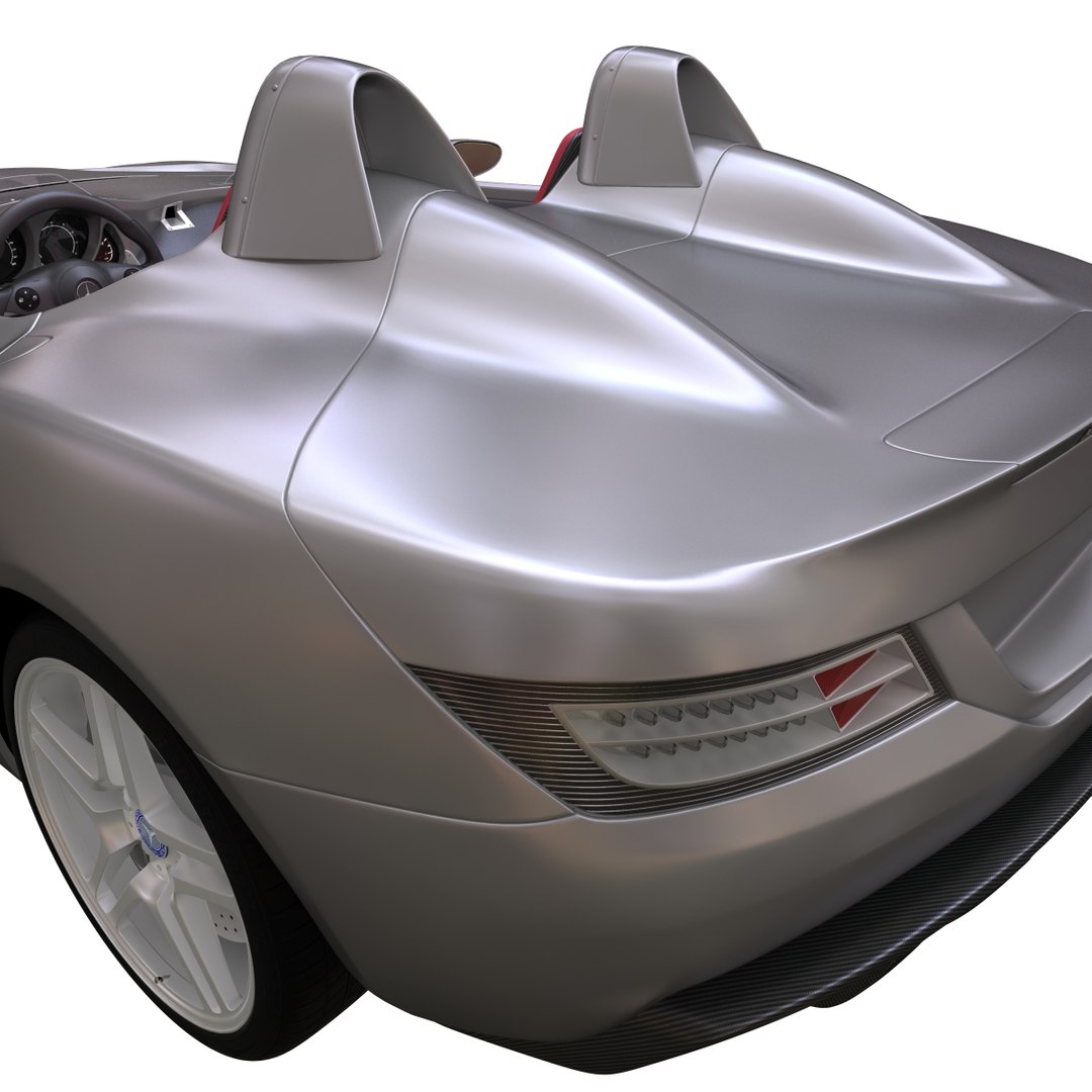 3d mercedes stirling moss model