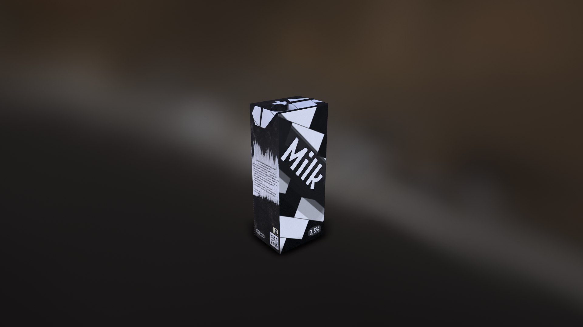 Free 3D Carton Milk 4k Pbr - TurboSquid 1462684