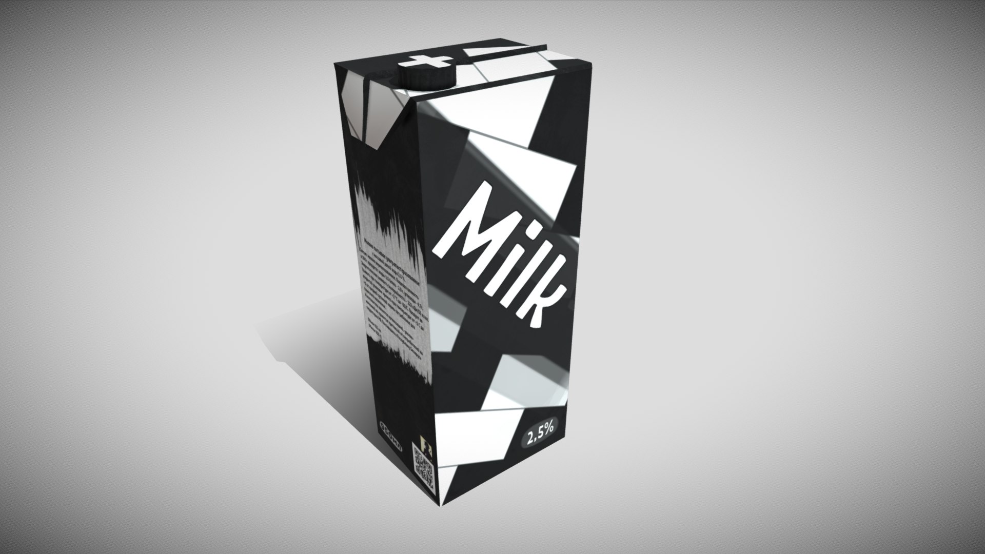 Free 3D Carton Milk 4k Pbr - TurboSquid 1462684