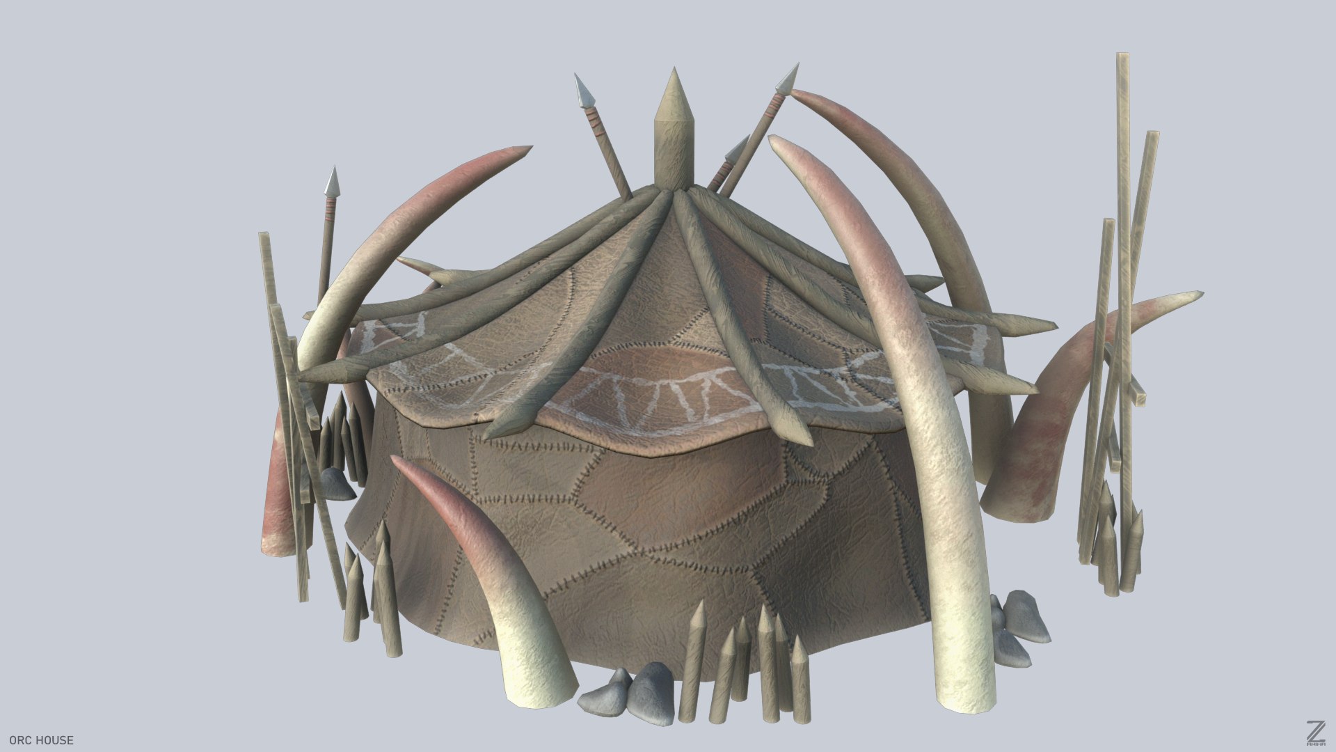 3D Orc House Model - TurboSquid 2240816