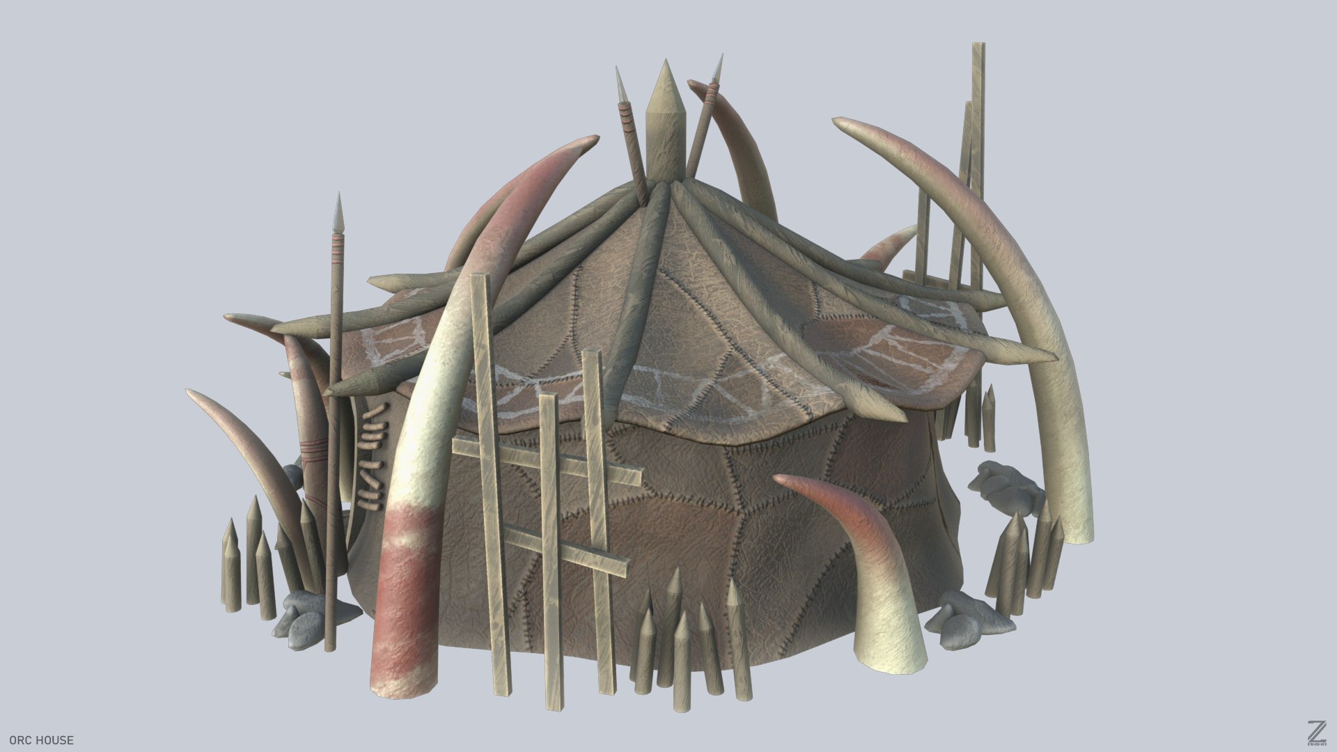 3D Orc House Model - TurboSquid 2240816