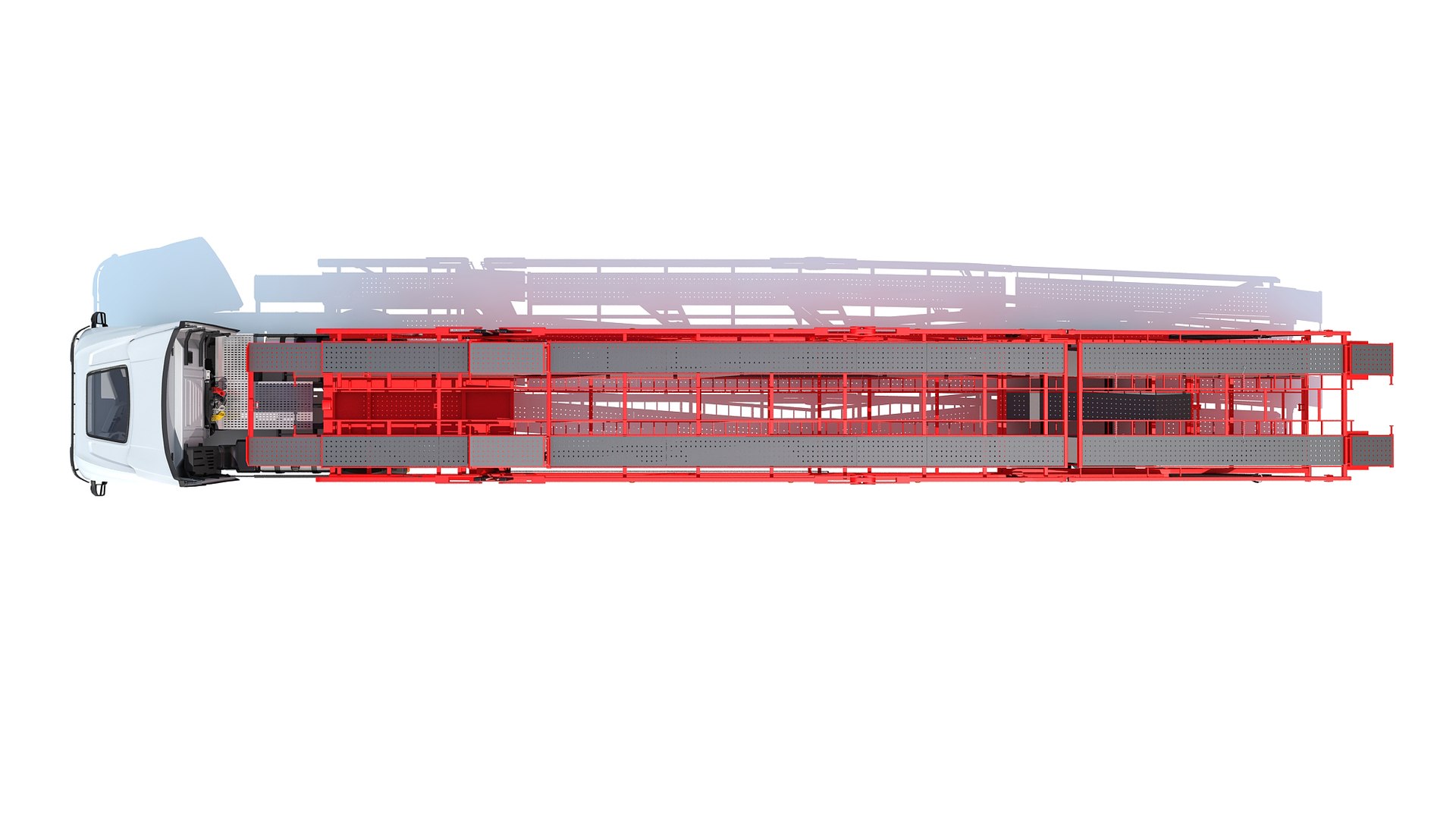 Car Transporter Semi Truck 3D Model - TurboSquid 2262913