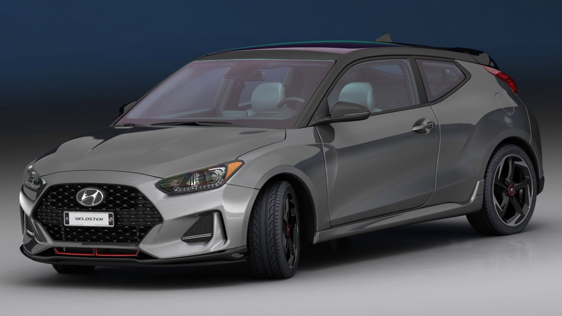 Hyundai Veloster Turbo 2019 3D - TurboSquid 1344756